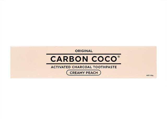 アクティベーティッドチャコールトゥースペースト クリーミーピーチ[CARBON COCO]の購入 | セルフケア | アイエスティ